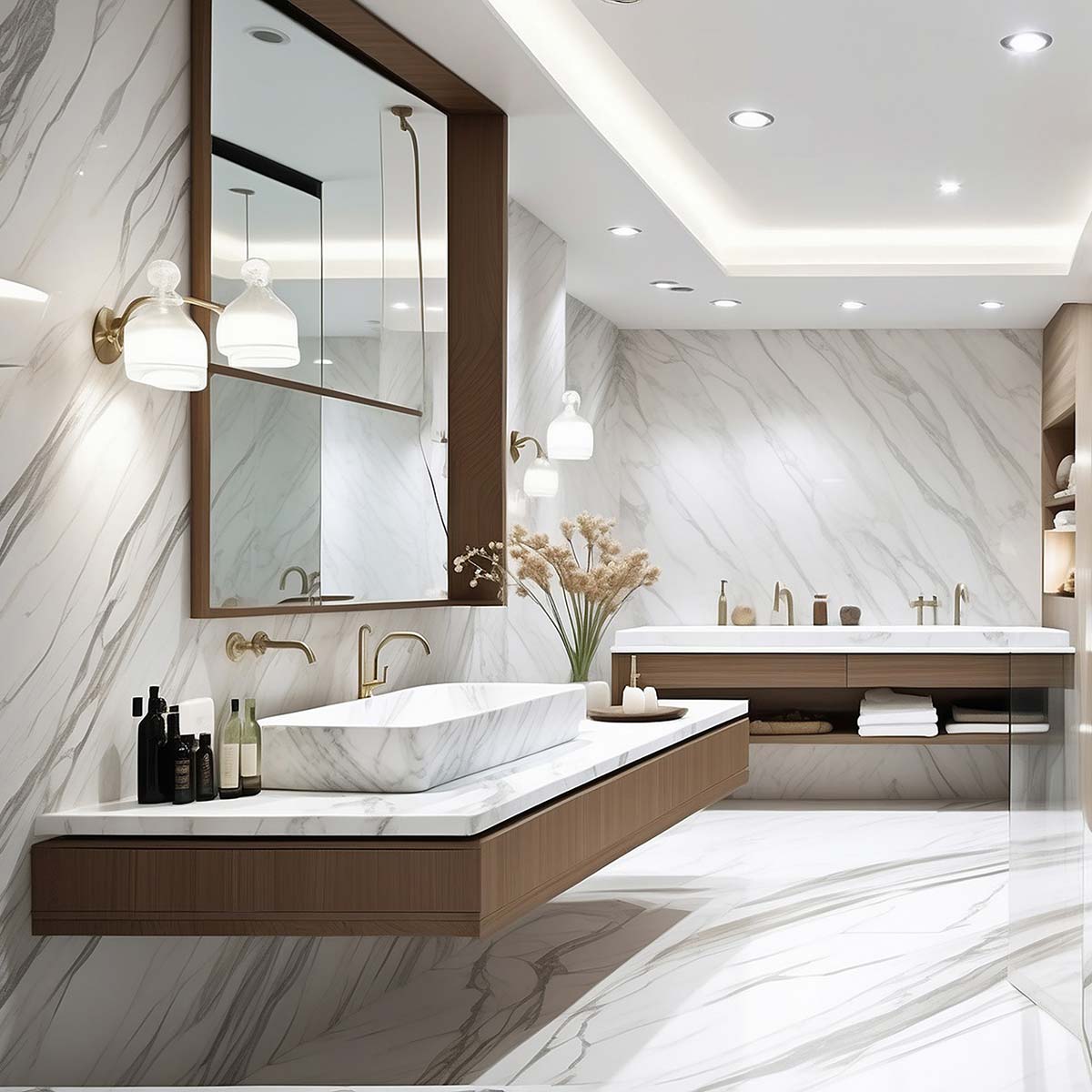 Moderne Komplettbadsanierung im Raum Nürnberg & Fürth